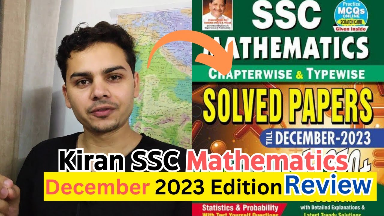 Kiran SSC Math New Updated Book | SSC Math December 2023 Book Review ...