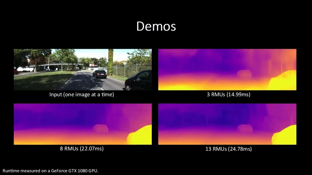 CVPR 2022 RM-Depth: Unsupervised Learning of Recurrent Monocular Depth in Dynamic Scenes - YouTube