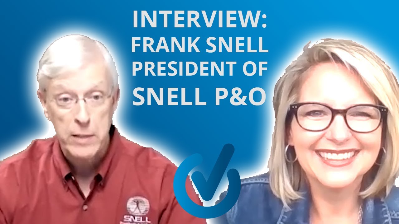 SPS Check-in | Interview with Snell P&O President Frank Snell - YouTube