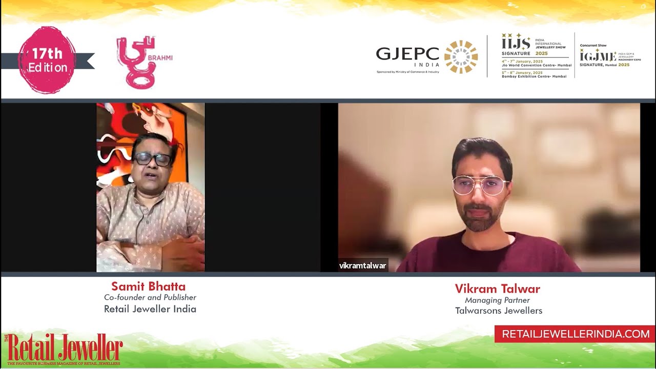 Interview with Vikram Talwar, Managing Partner, Talwarsons Jewellers ...