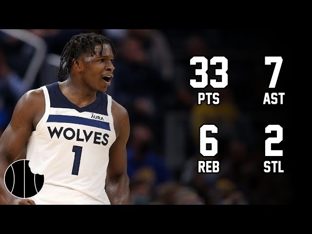 Number 33 Timberwolves