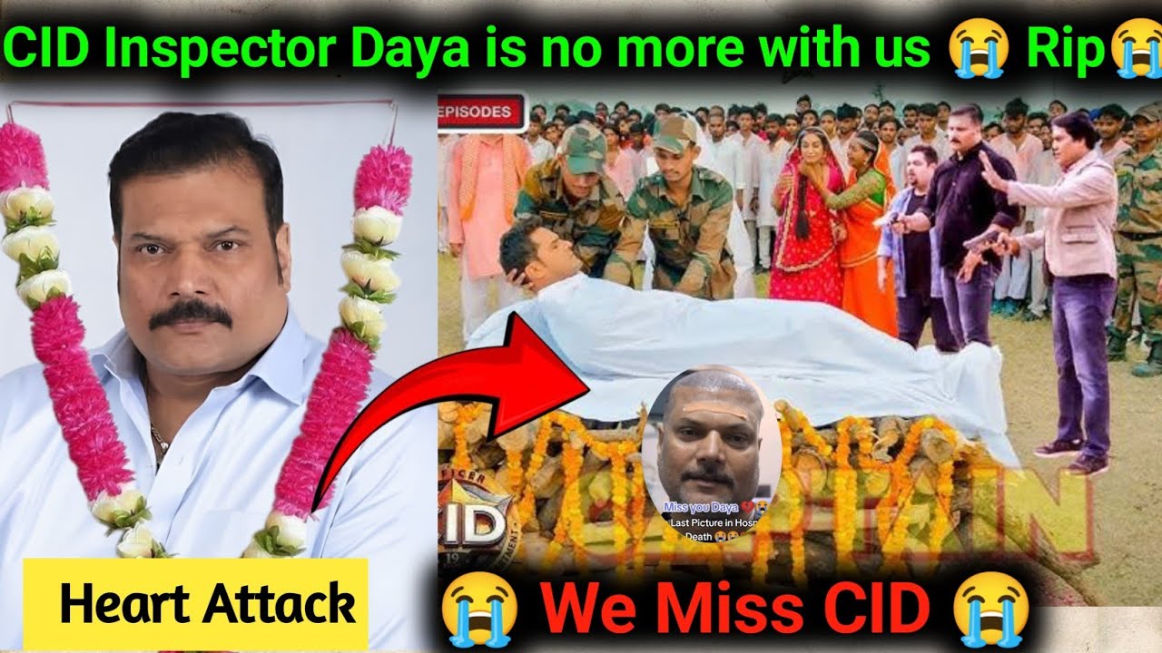 CID Serial Cast Then and Now | CID Actors Real Age 2025 | Daya No More ...