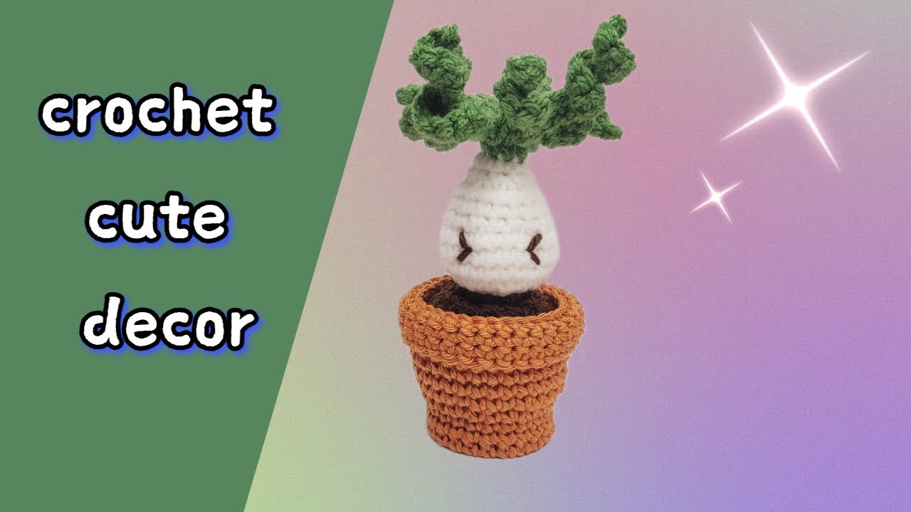 Crochet🧅 Easy & Cute Projects for Decoration tutorial for beginners ...