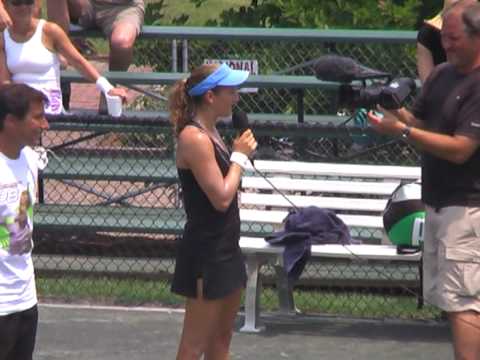 Israeli Tennis Star Player Shahar Peer Interview - YouTube