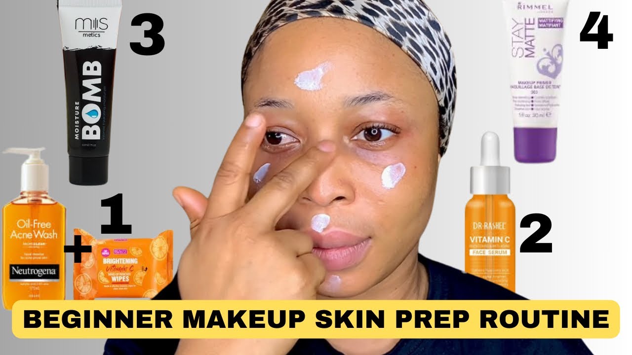 Beginner Makeup Skin Prep Routine | Quick Makeup Tutorial - YouTube