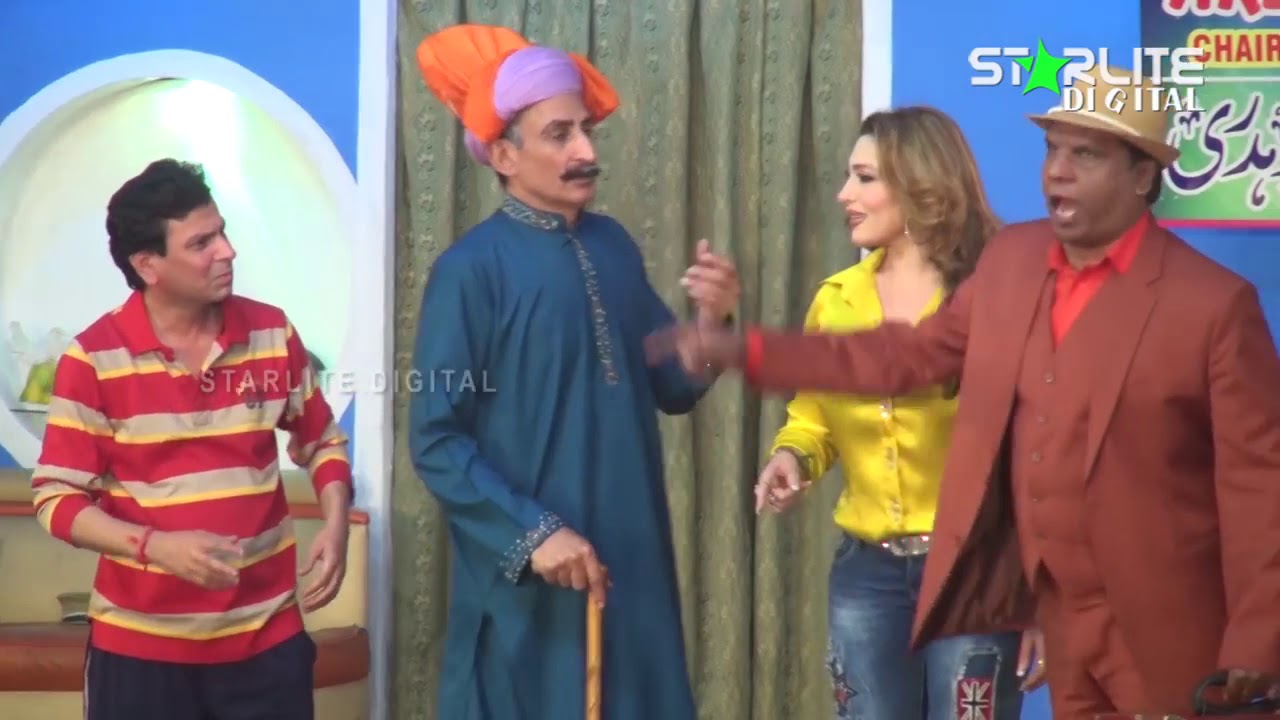 Shurli Iftikhar Thakur and Nasir Chinyoti New Pakistani Stage Drama ...