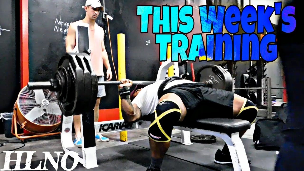 This Weeks Training | 260lbs For 14 Reps - YouTube