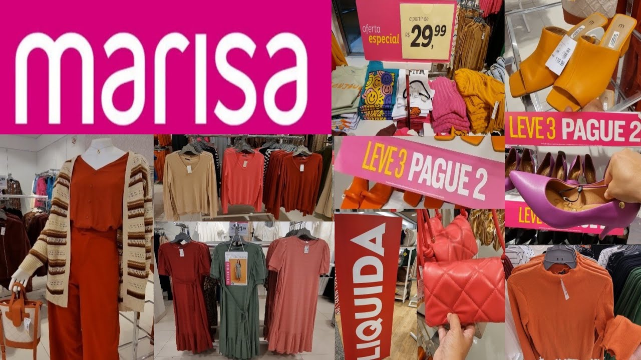 TOUR NA MARISA - PELOS CALÇADOS LOOKS E SANDALIAS - NOVIDADES E ...