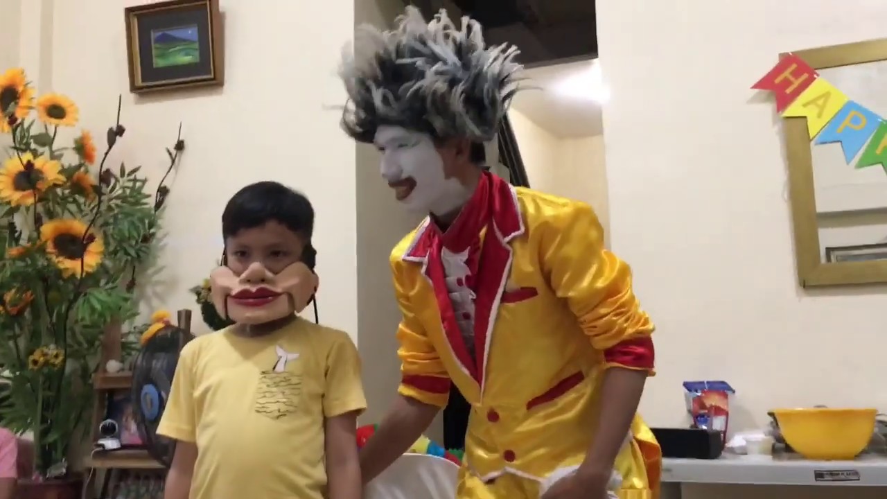 Magic Show Birthday Celebrations || Funny clown and fun games for kids ...