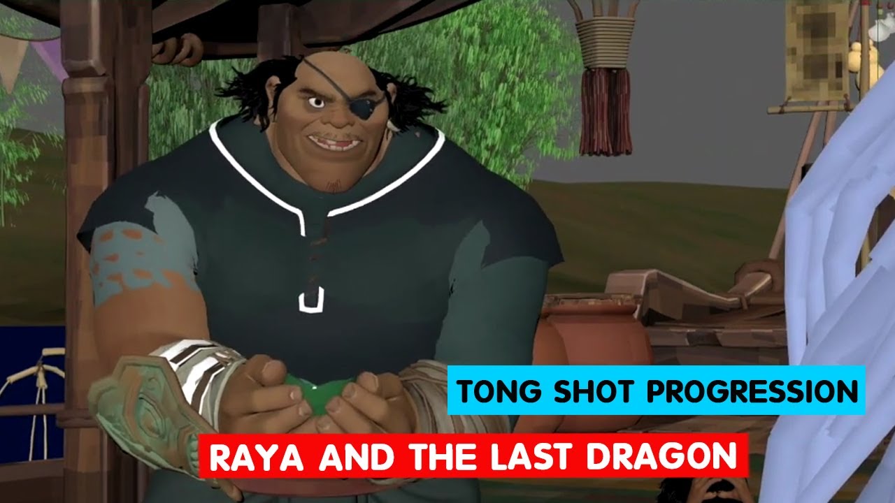 Raya and the Last Dragon | Tong Shot Progression | Hyrum Osmond ...