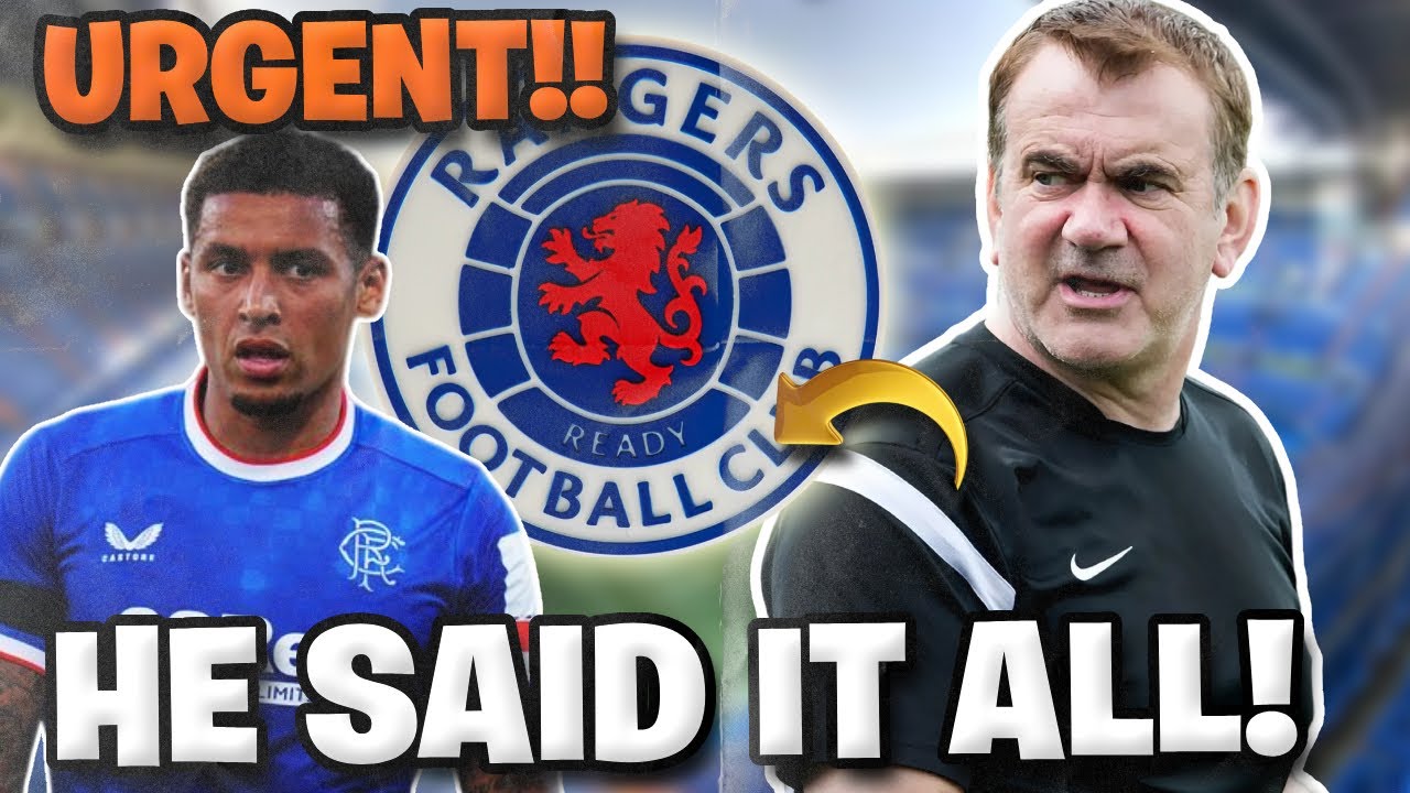🛑 DROPPED IT NOW! THIS ONE MADE HEADLINES! RANGERS FC NEWS TODAY ⚪🔵🔴 ...