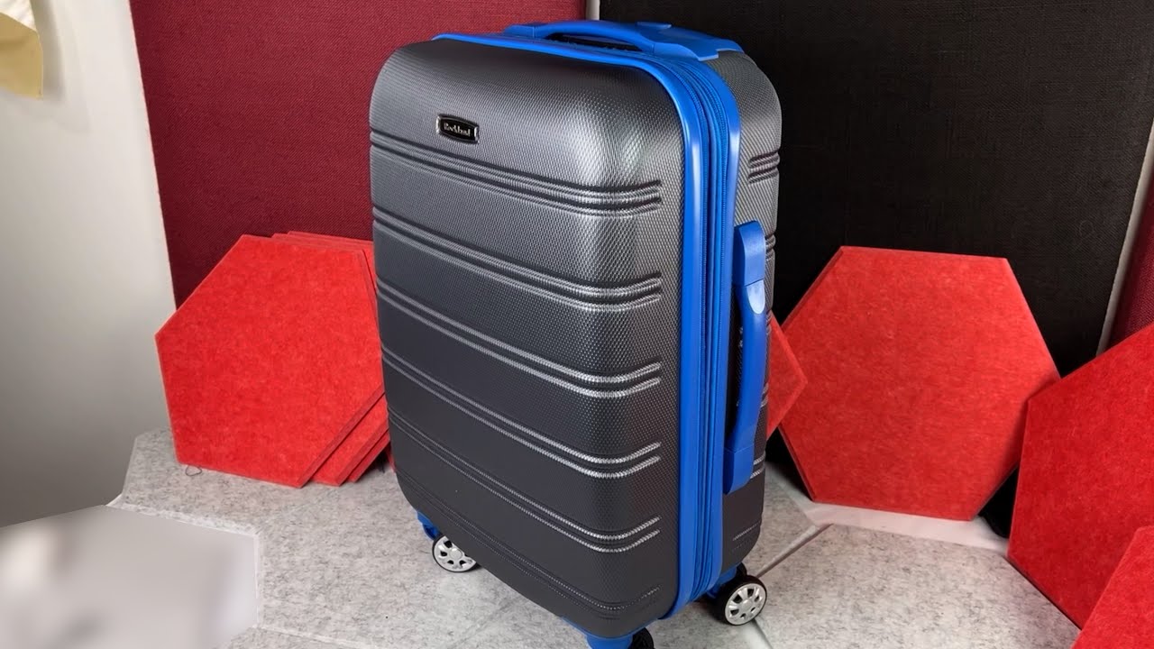20 Inch Carry on Suit Case with Wheels Review - YouTube