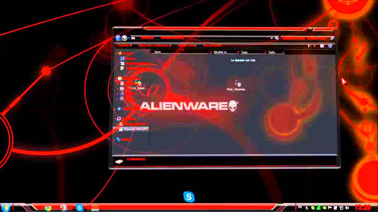 TUTO | Comment Avoir le thème AlienWare sur Windows 7 | x64 | 2014 ...