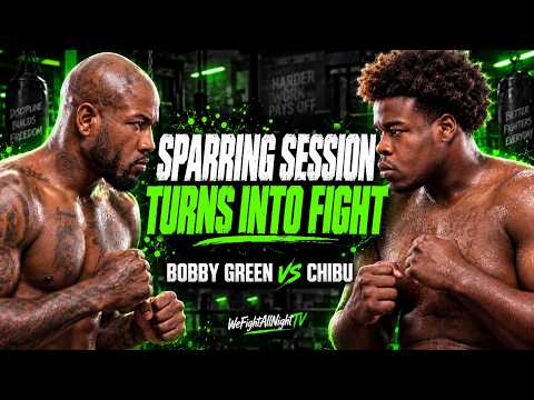 Bobby Green vs Chibu Sparring Turns Into a REAL Fight 😳🥊 FULL SPARRING SESSION