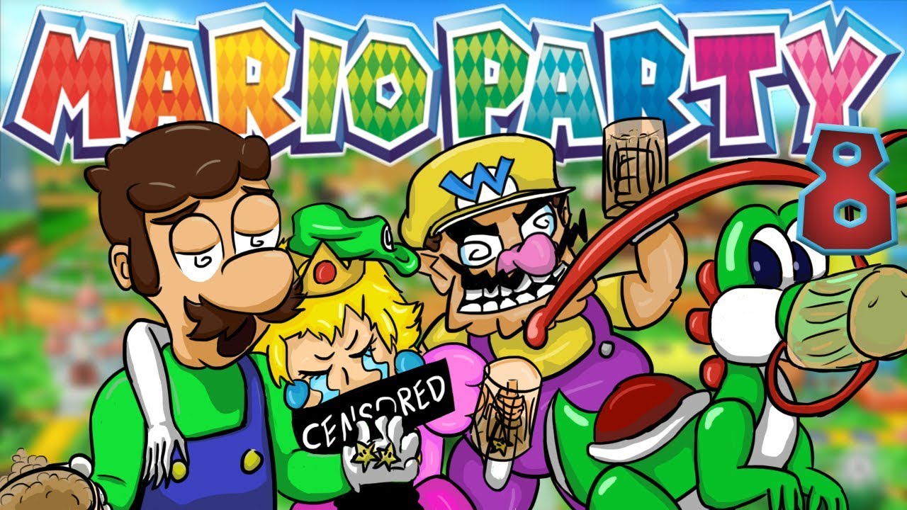Drunk Mario Party 8: Banking on Motion Controls - YouTube