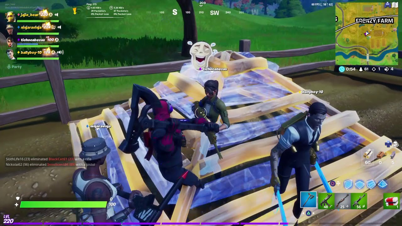 Fortnite with 10000000 ping - YouTube