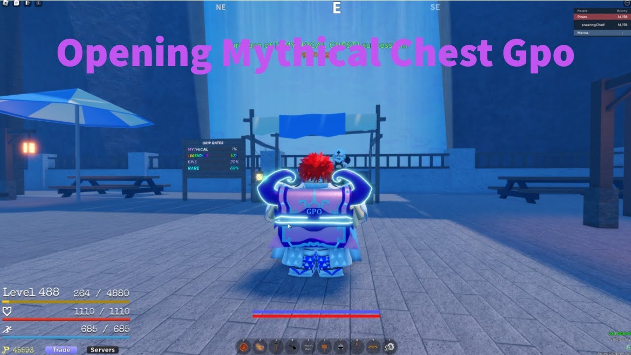 Opening Mythical Chest Gpo - YouTube
