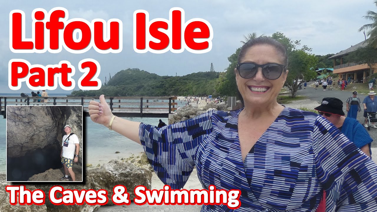Lifou - Part 2. Walking to the Caves and a Swim in the Swimming Pool at ...