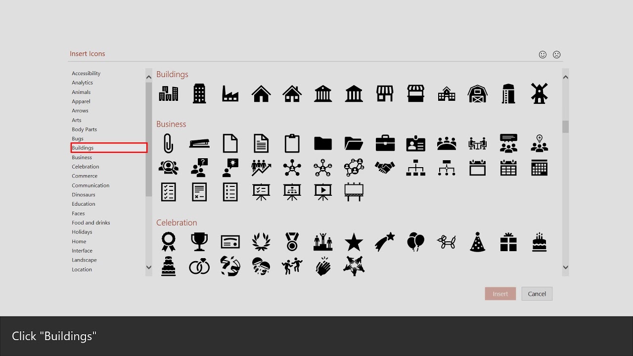 How To Insert Building Icon In PowerPoint Slide YouTube how-to-insert-building-icon-in-powerpoint-slide-youtube