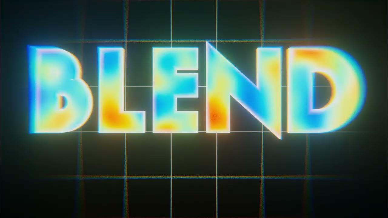 Vibrant Retro Text Animation in Eevee (Blender) - YouTube