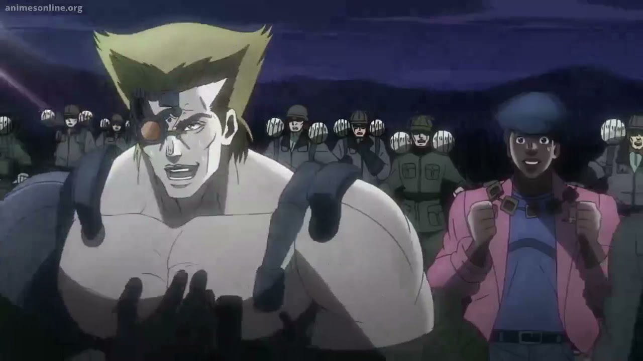 kars resiste ao sol JOJO bizarre adventures parte 2 Dublado - YouTube