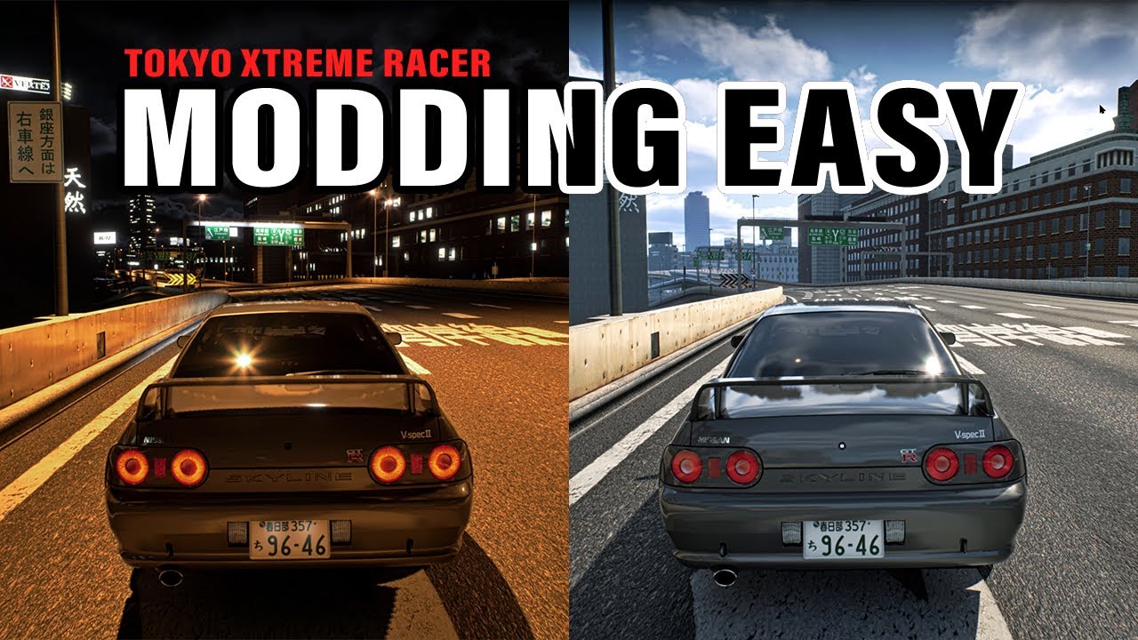 Tokyo Xtreme Racer Modding Tutorial Time Weather Changing and Graphics Mod Installation - YouTube