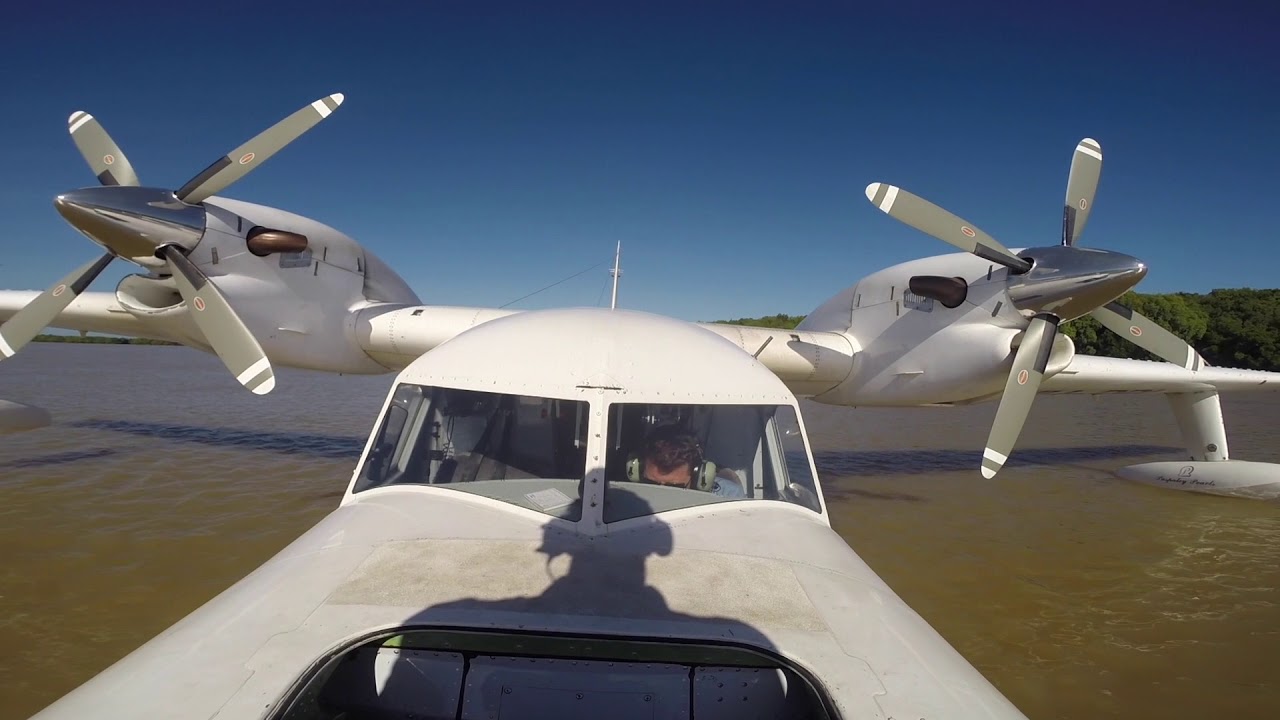 Roper River Charter in the Turbine Grumman Mallard - YouTube