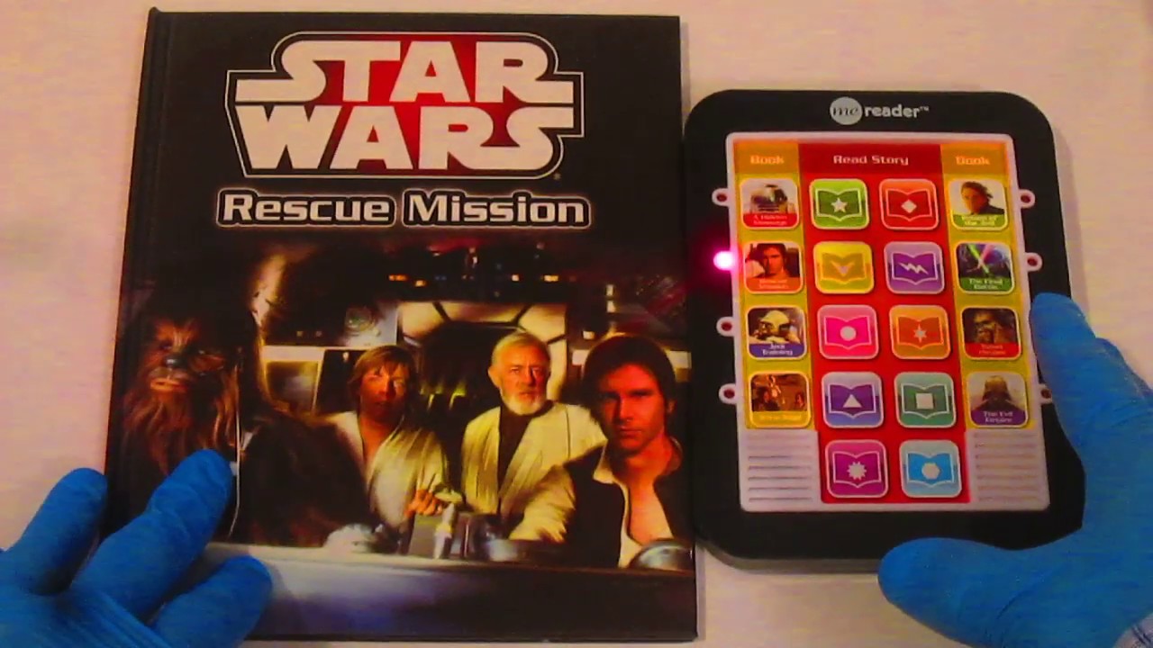 MeReader STAR WARS "Rescue Mission" Story Reader - YouTube