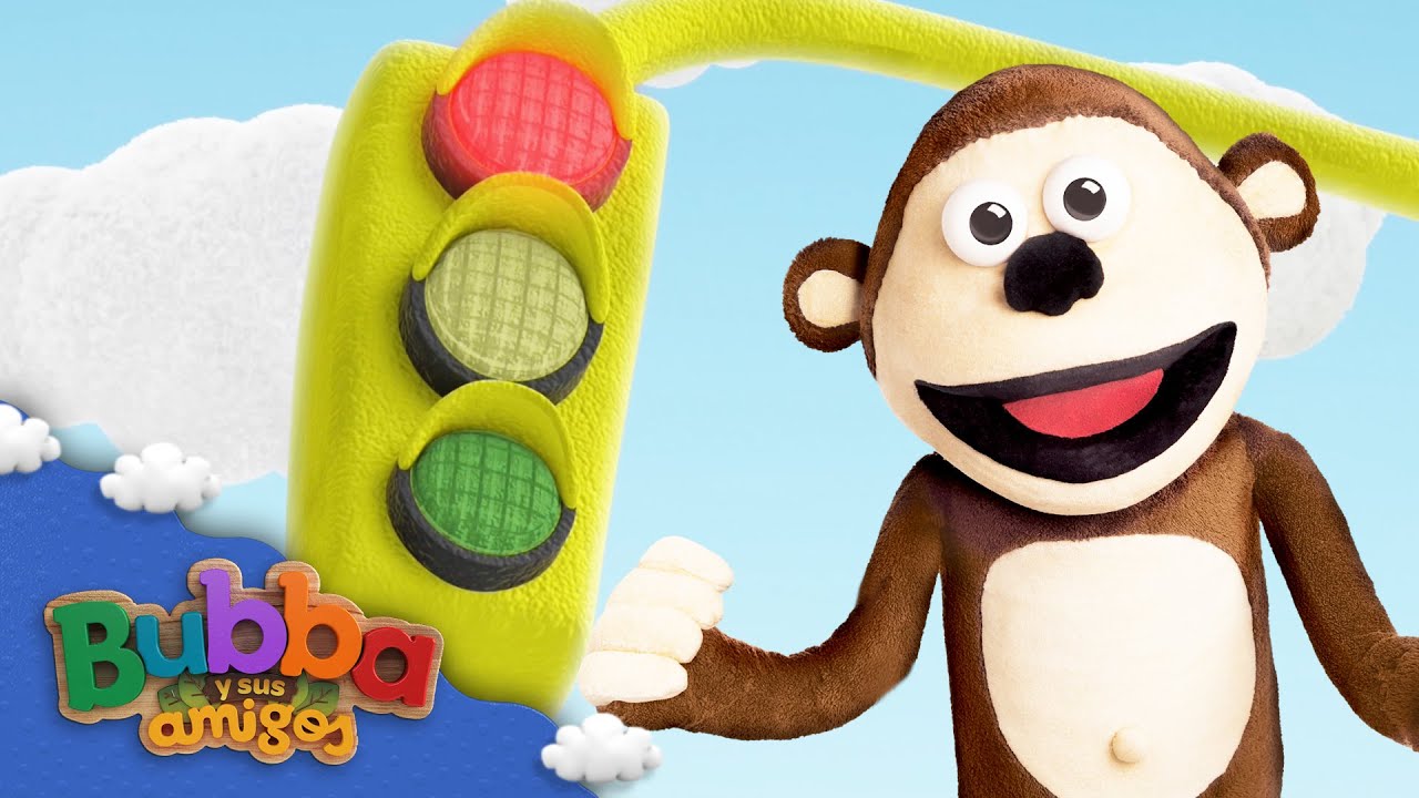 Rojo, amarillo…¡verde! | Mono Bubba y sus amigos - YouTube