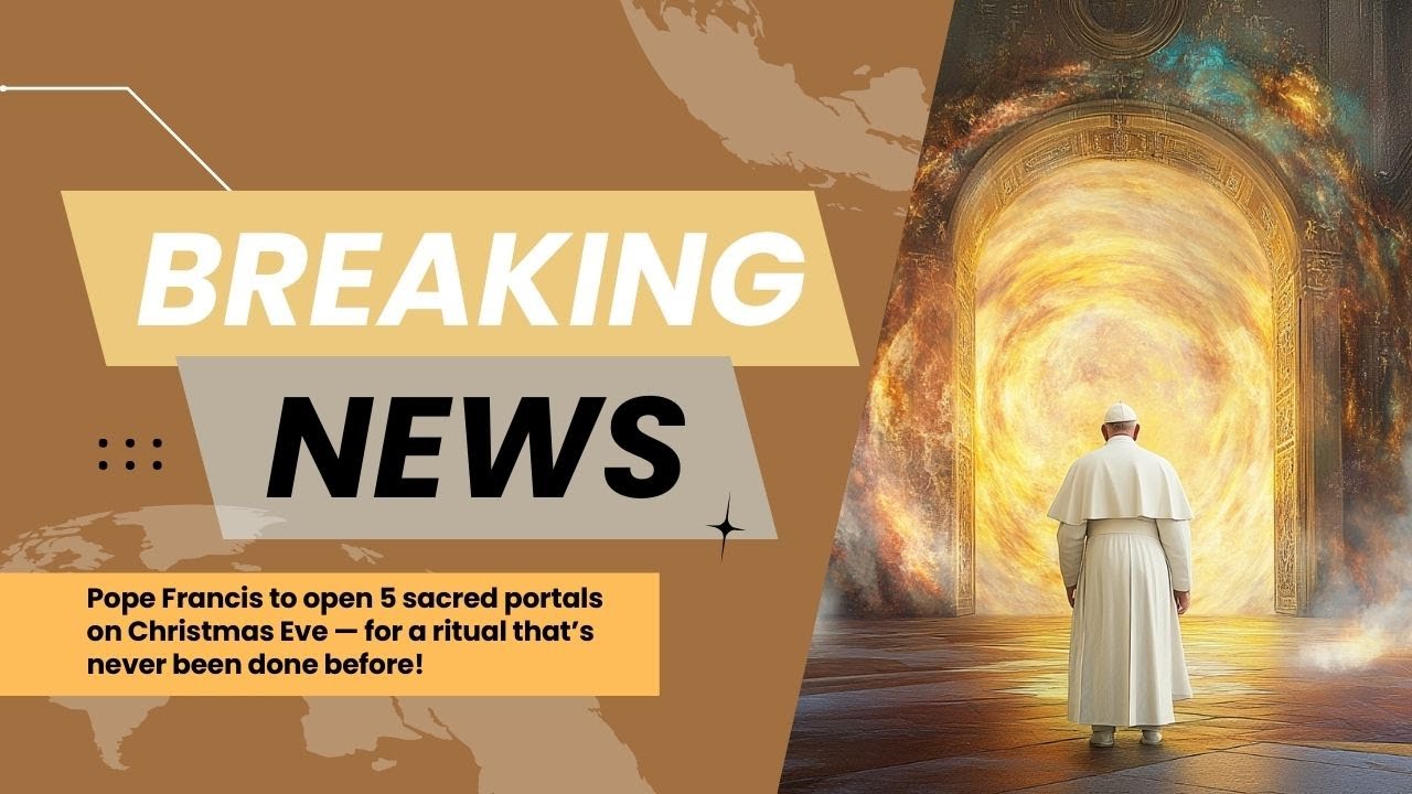 Pope Francis to open 5 sacred portals! - YouTube