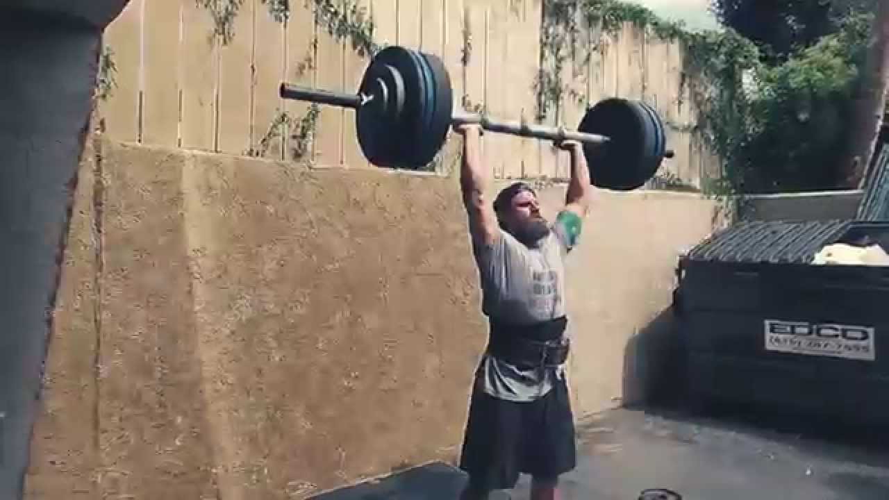 Strongman: Axle and Carry - YouTube