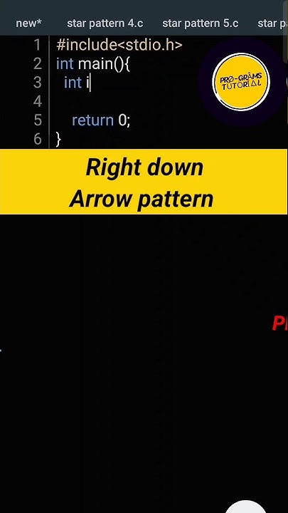 c language pattern 2 | c language for beginners #shortsfeed #shorts #clanguage #codewithharry ...