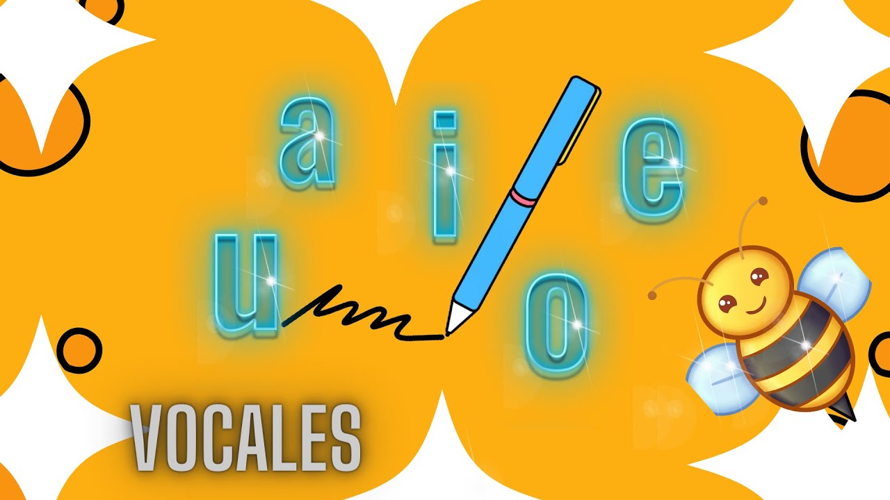 APRENDE las VOCALES en mayúsculas y minúsculas - YouTube
