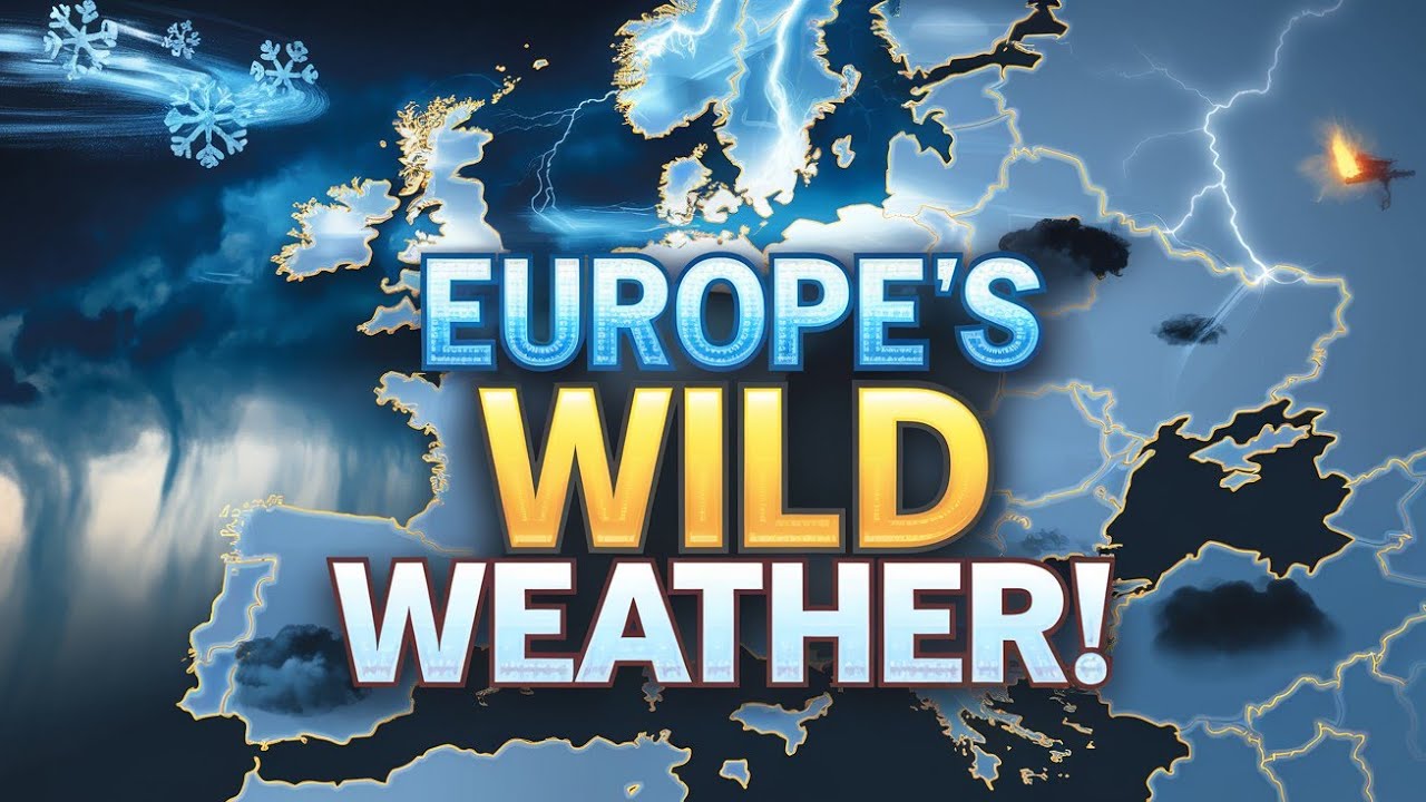 Brace Yourself: Europe's Wild Weather Ride!#EuropeWeather #SevereStorms ...