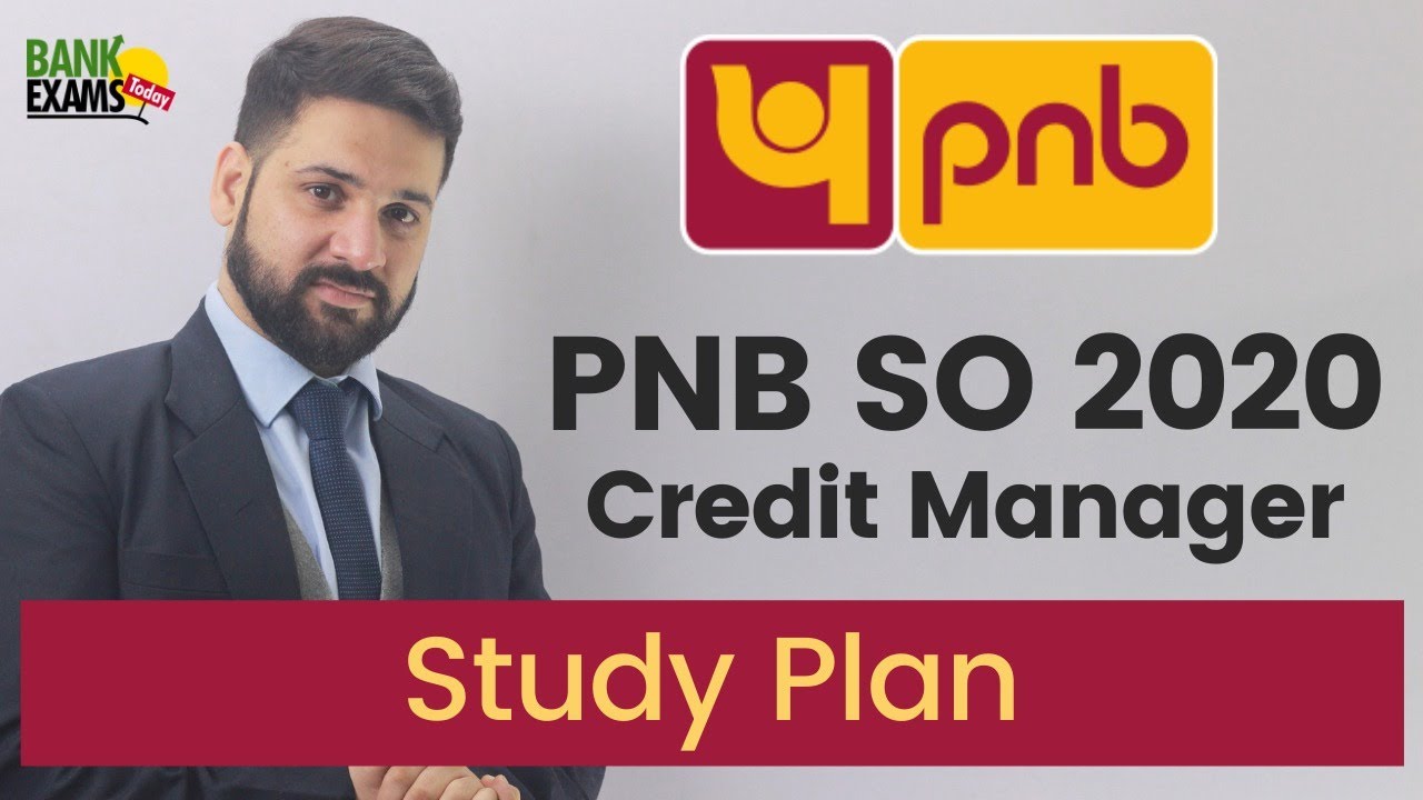 PNB SO Credit Manager Study Plan - YouTube