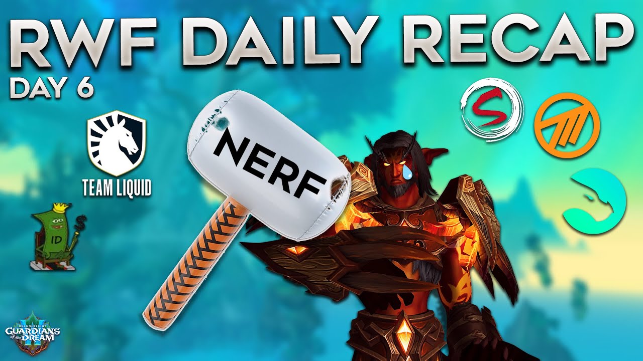 The RWF NERFS Have Begun! - Amirdrassil RWF Daily Recap DAY 6 - YouTube
