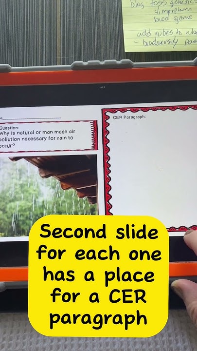 CER Science Image Prompts for Classroom Bell Ringers! - YouTube