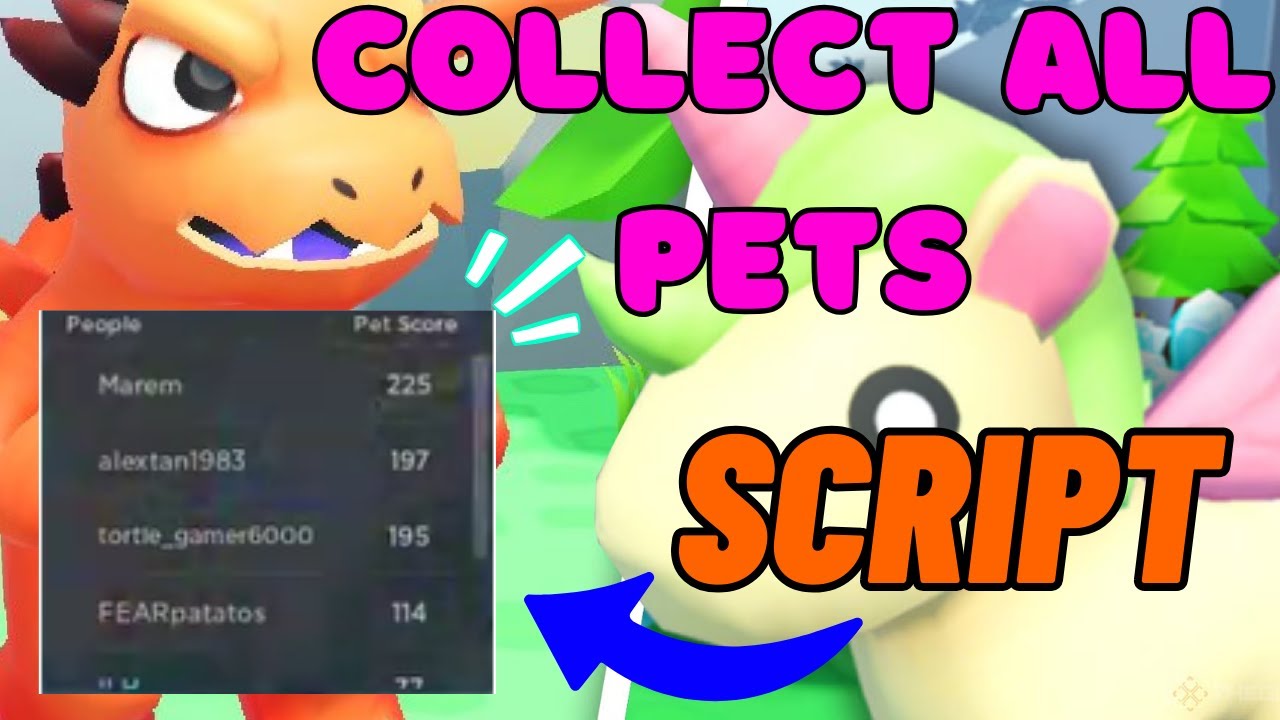 [🐾 INSANE SCRIPT] Collect All Pets Script | AUTO COLLECT 🌟, INFINITE ...