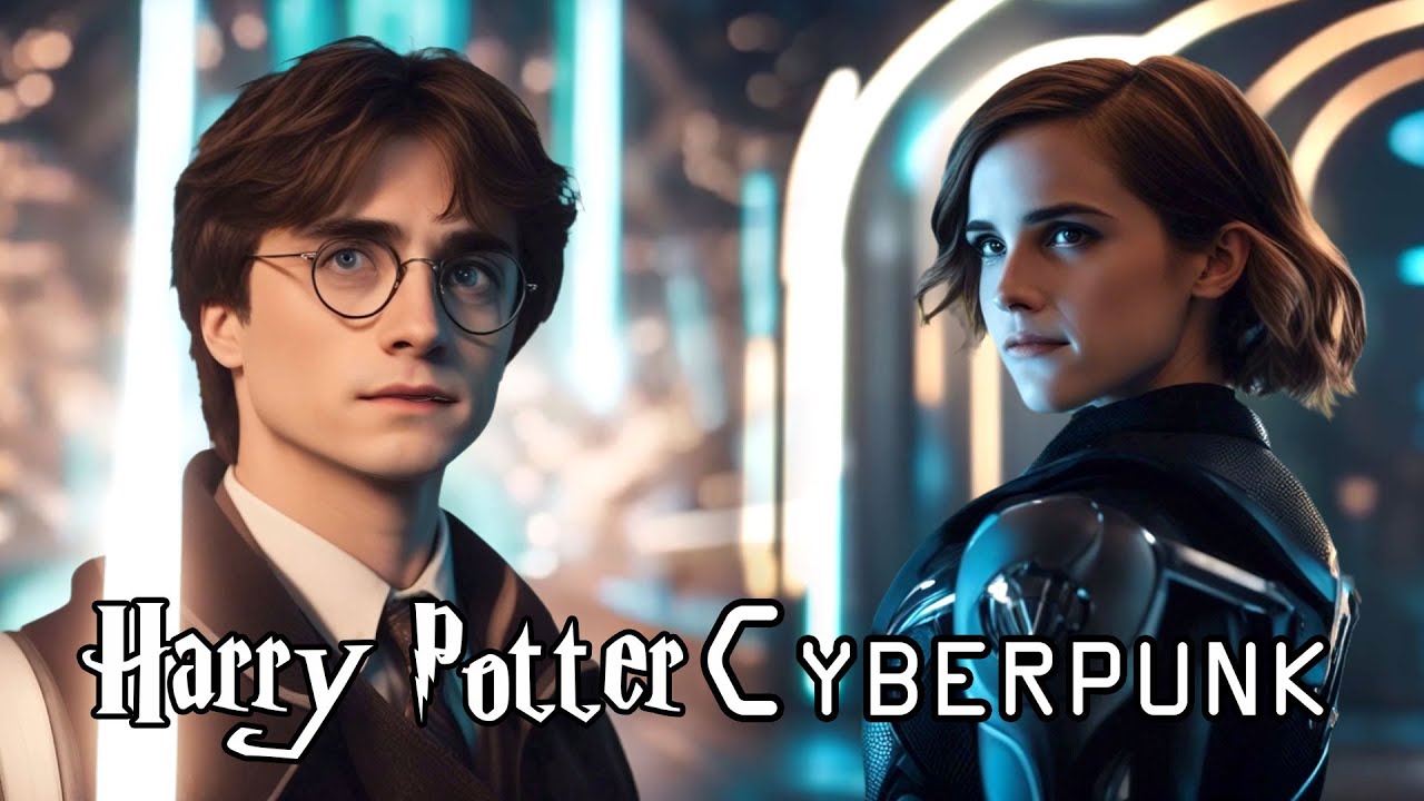 Cyberpunk Harry Potter! Tron Potter? - YouTube