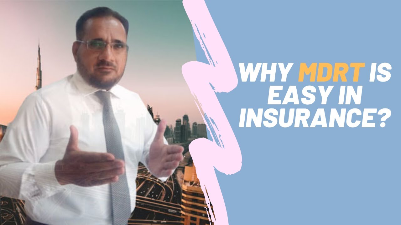 Why MDRT is Easy in Insurance (Takaful, State Life ,EFU, Jubilee) - YouTube