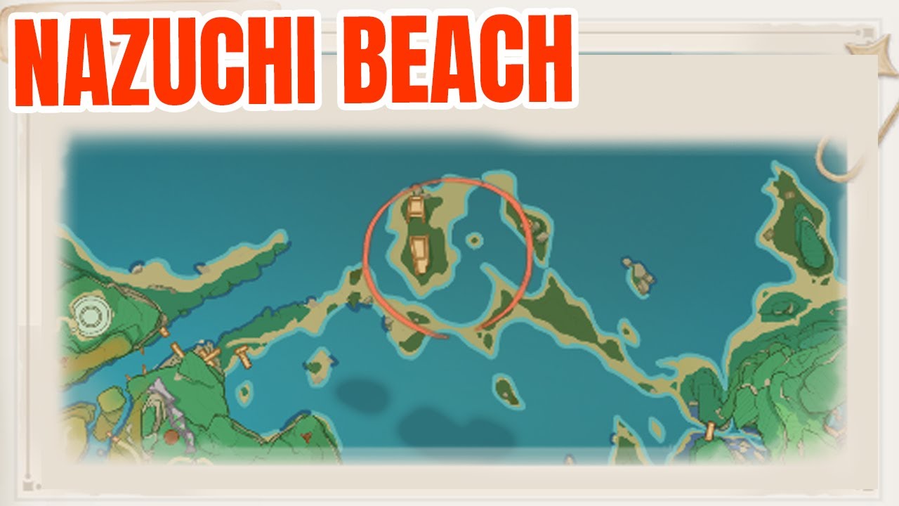 Nazuchi Beach Treasure Location Lost Riches 2 Genshin Impact Youtube