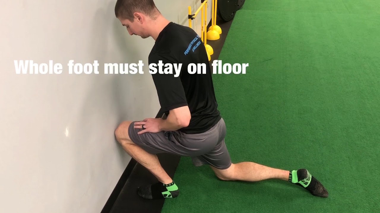 Ankle Mobility Test - YouTube