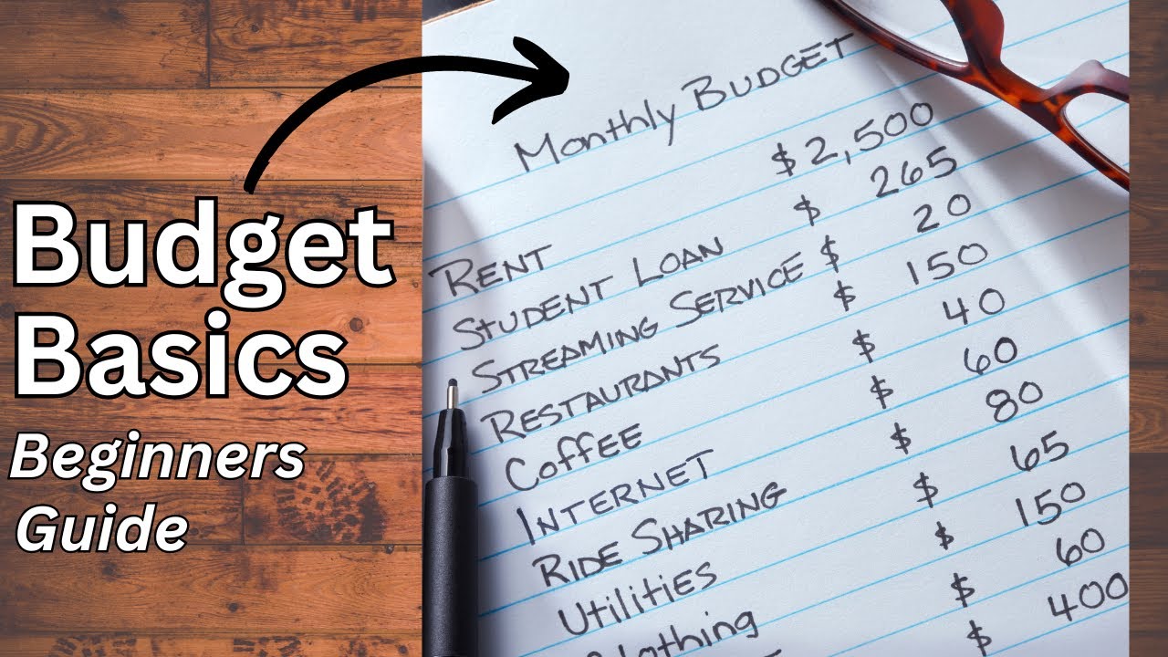 Budgeting For Beginners - How To Make A Budget From Scratch 2024 - YouTube