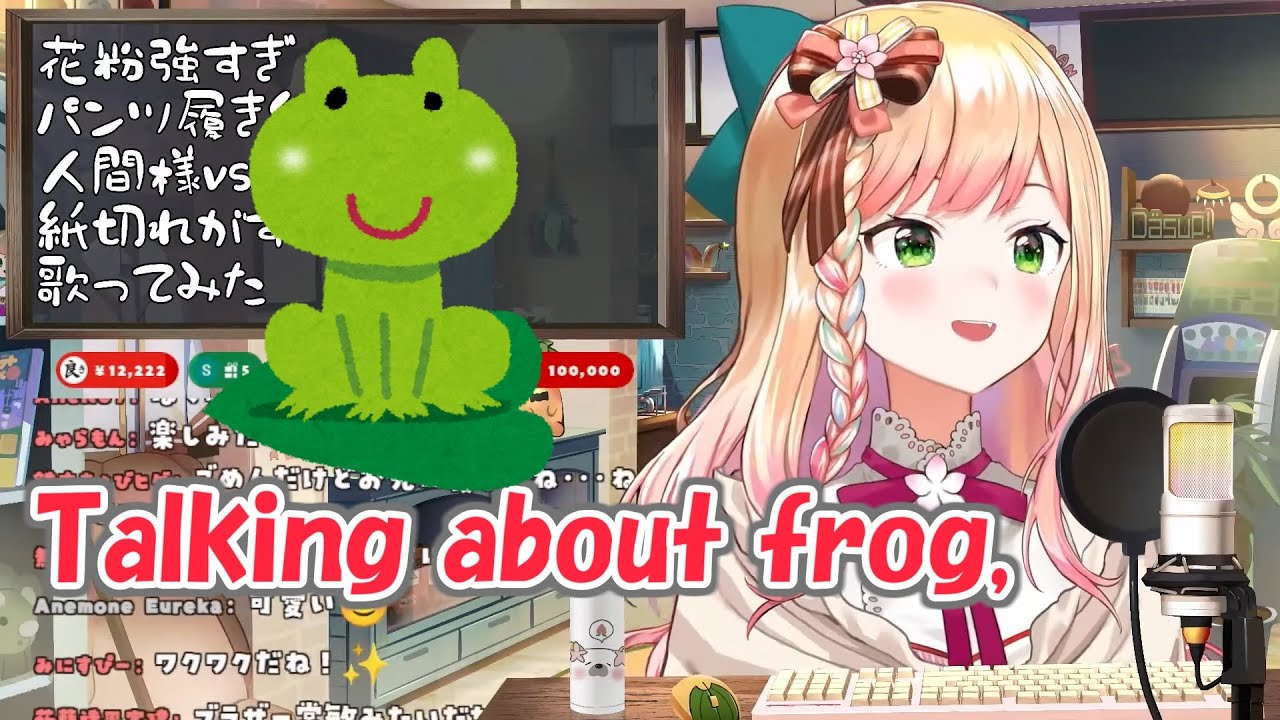 [Hololive] Nene talks about frogs [Eng sub] - YouTube