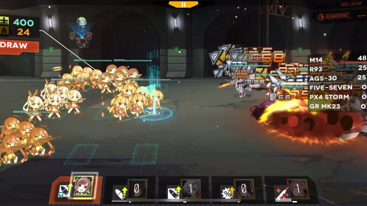 [Girls’ Frontline] M14Mod/R93 Vs. 11-6 Baby Deathstack - YouTube