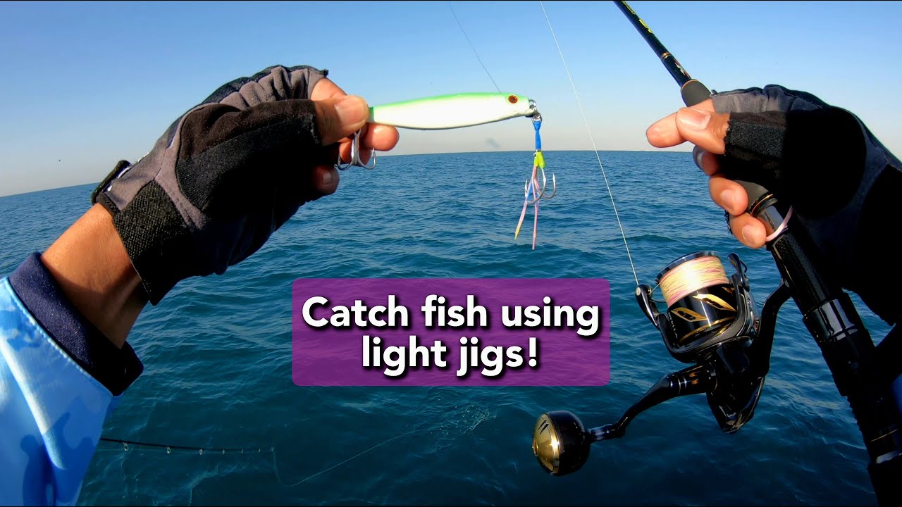How to catch fish by light jigging | Shimano Stella SW4000XG | Fishing ...