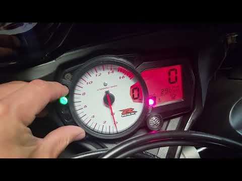 K7 (06-07) Suzuki GSXR 750 Speed and Odometer Settings - Change From MPH to KPH