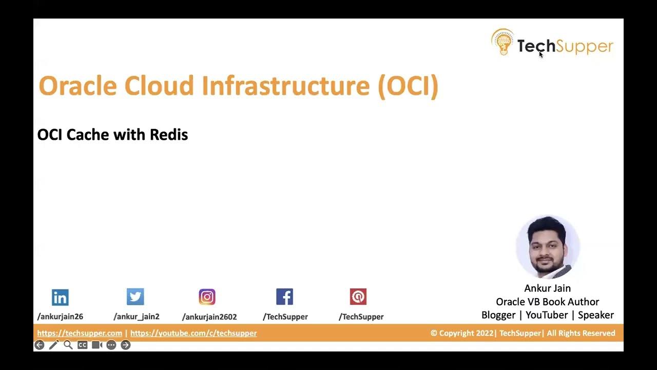 OCI Cache with Redis on Oracle Cloud Infrastructure - YouTube