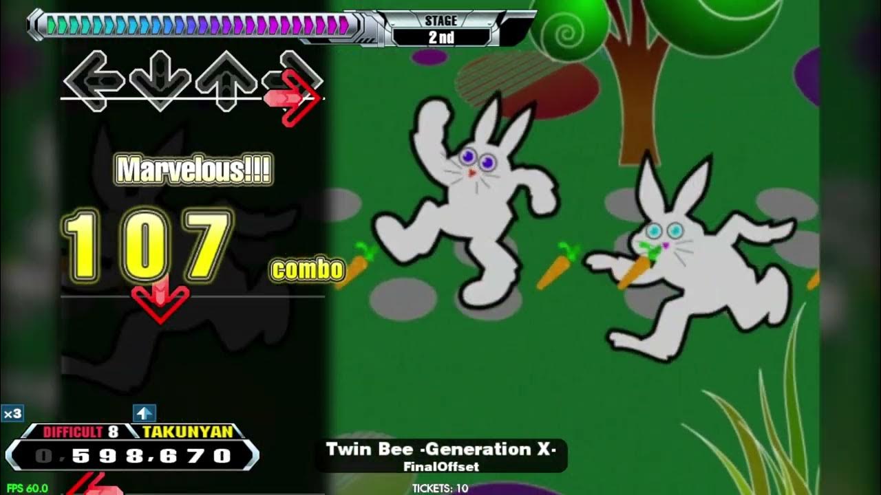 【DDR GRAND PRIX】Twin Bee -Generation X-【DIFFICULT】 - YouTube