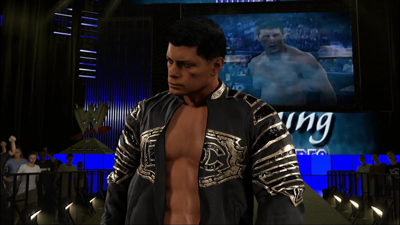 WWE 2K24 | "Dashing" Cody Rhodes w/ GFX & Music - YouTube